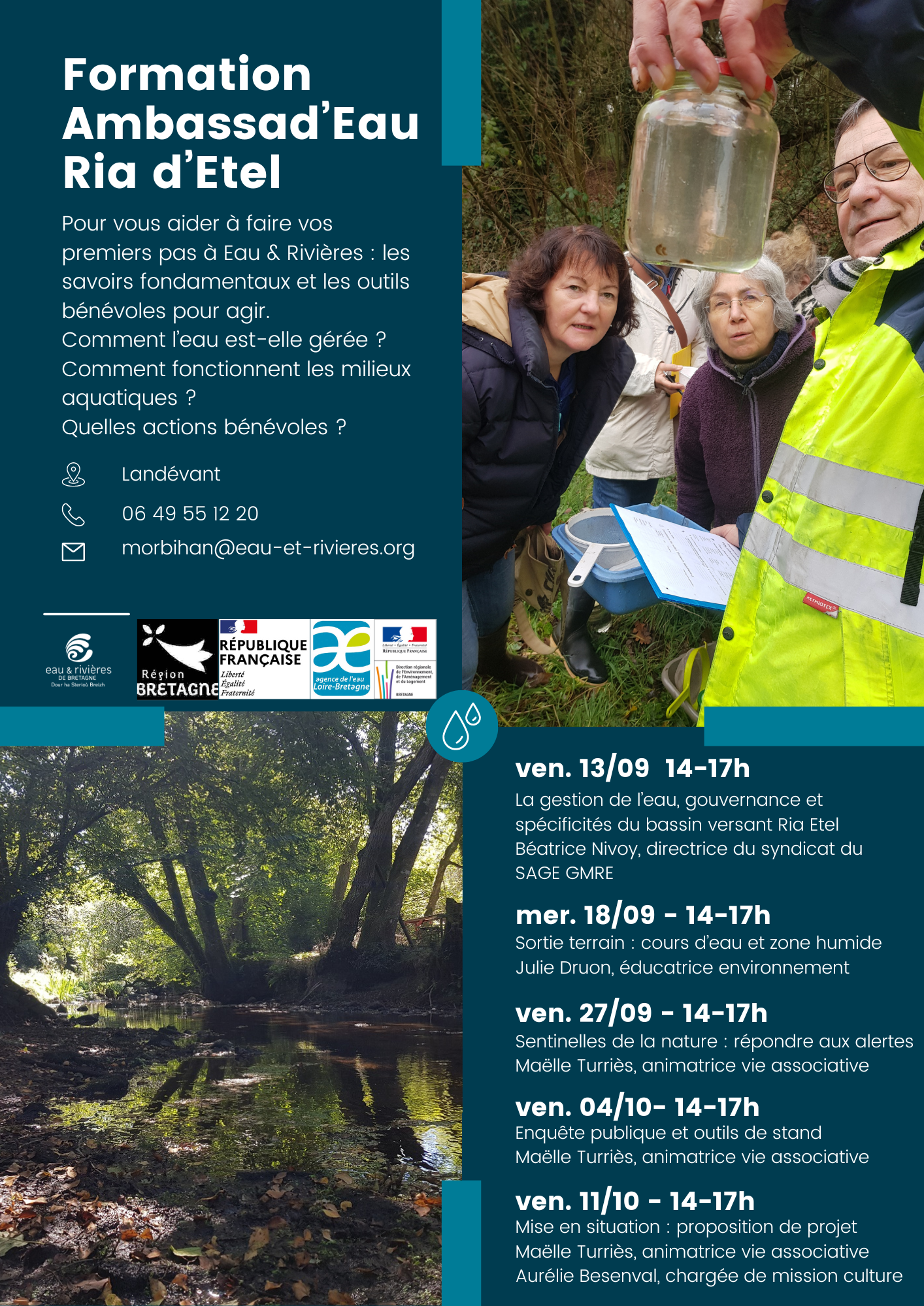 Formation Ambassad'Eau | Ria d'Etel (4/5) | Eau et Rivières de Bretagne